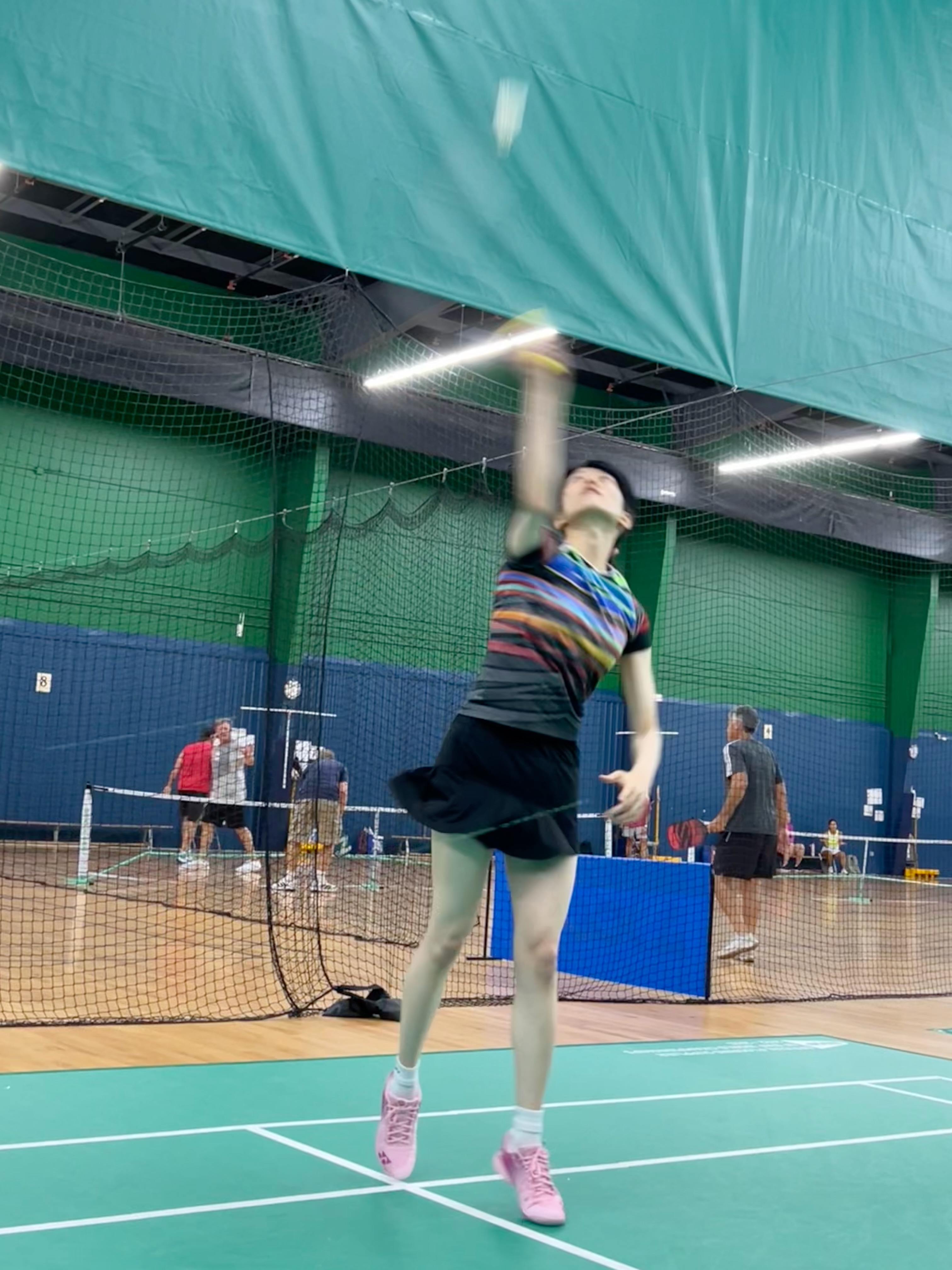 As an avid amateur badminton player... | Der-Wei Huang